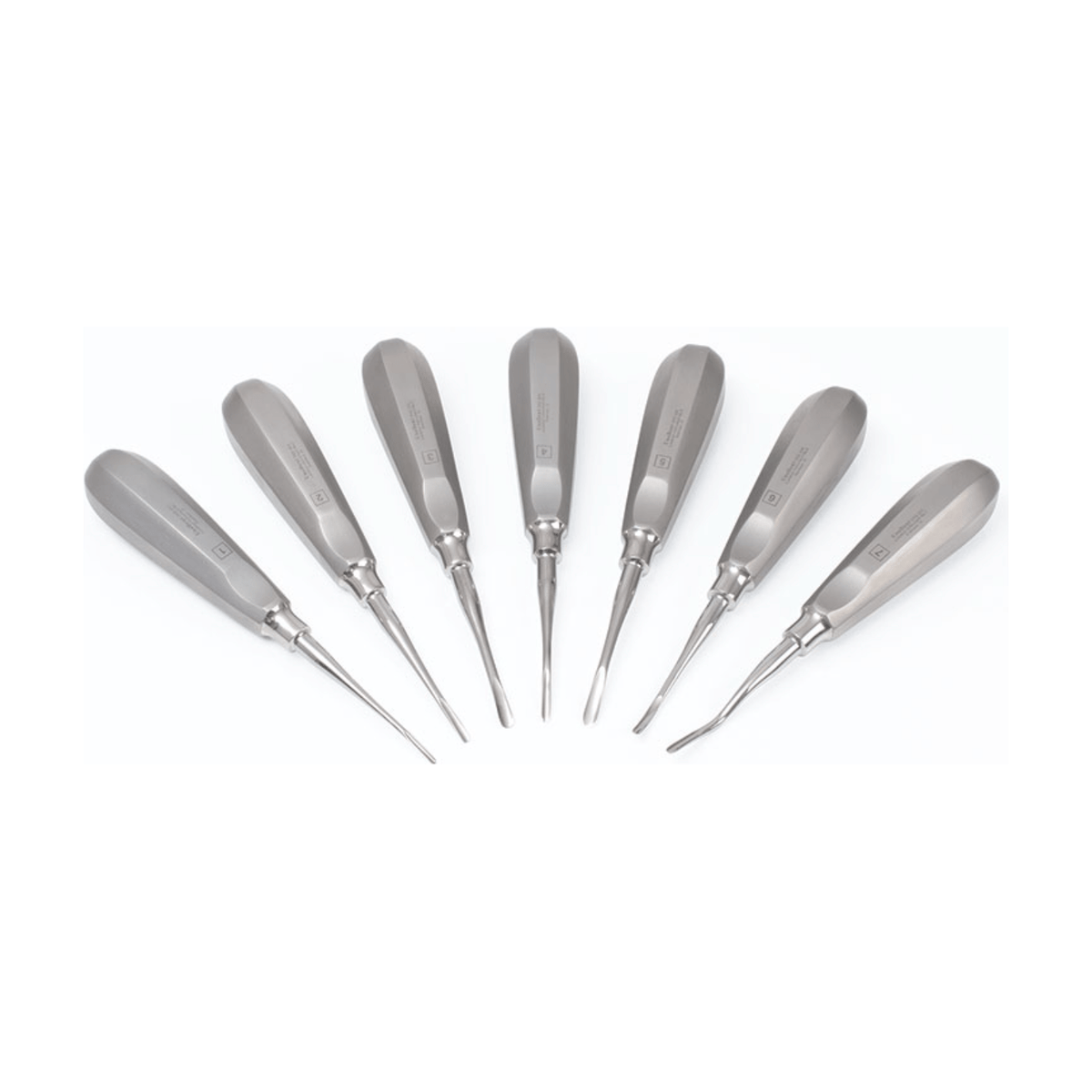 Luxation Instruments - Autoclavable Luxator Kit (Instruments No's 1 to ...